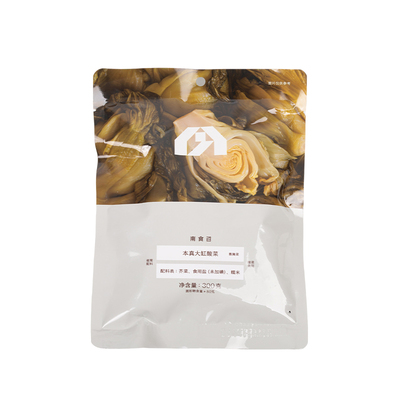 南食召本真大缸酸菜酸味清亮