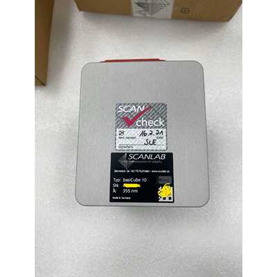 议价德国SCANLAB振镜原装进口BasiCube10光斑可维修