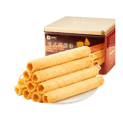 良品铺子港式鸡蛋卷