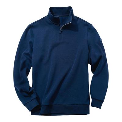 MrBu布先生加厚长袖t恤秋冬时尚上衣罗纹半高领拉链卫衣男BT10616