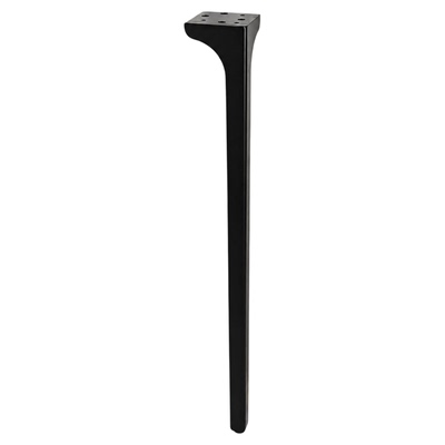 极简桌腿金属黑色桌脚茶几脚