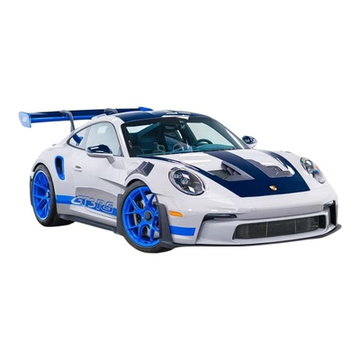SH定制版 1:64 保时捷 911 992 GT3 RS 纽博格林记录合金汽车模型