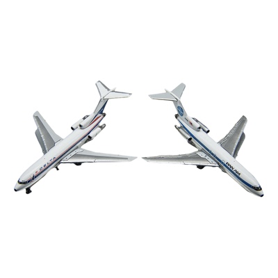 Herpa波音727飞机模型1:500泛美航空达美航空收藏级摆件全新稀有
