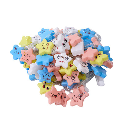 创意表情包可爱卡通星星灯