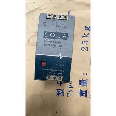 询价-SOLA开关电源SDN524100件