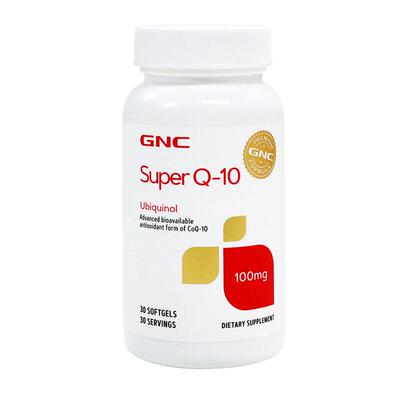 GNC还原型辅酶Q10呵护心脑100mg