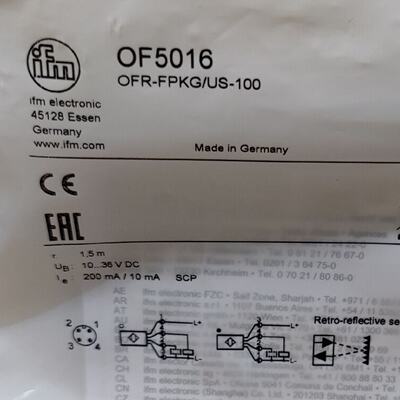 议价【包邮】 IFM OF5016 OF5021 OF5049 OF5012 全新原装正品易