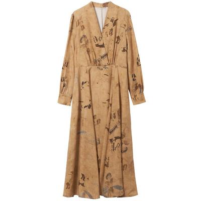 EXCEPTION例外优雅印花连衣裙