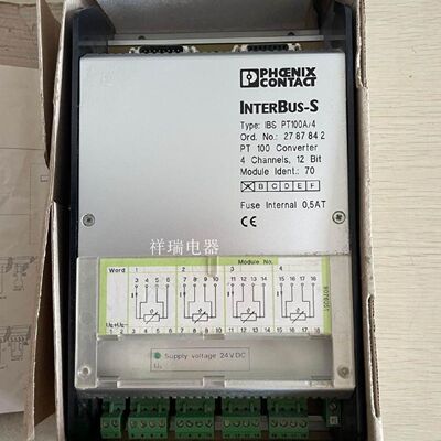 议价菲尼克斯phoenix控制器 INTERBUS-S IBS PT100A/4 2787842询