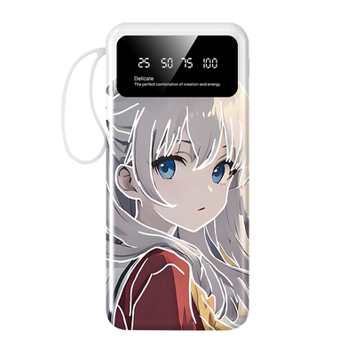 【3C认证】Charlotte友利奈绪充电宝20000毫安10000移动电源快充