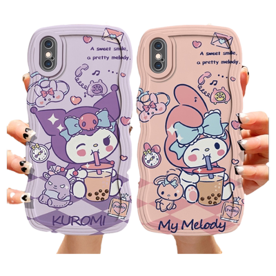 适用苹果XSmax手机壳卡通搞怪iphonexs保护套ins风简约ihpone xmax时尚可爱女生iphine x软硅胶。平果x库洛米