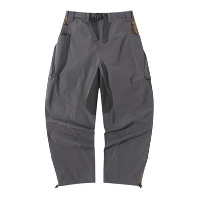 拼接螺纹防水耐磨户外休闲裤