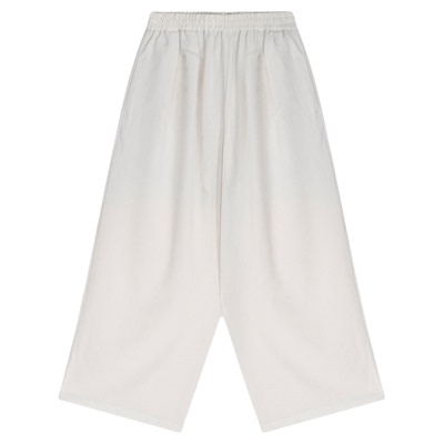 【博主同款】LOWRYS FARM女25夏新款简约时尚纯色阔腿裤253262