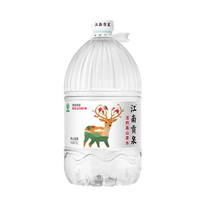 江南贡泉天然山泉水12L桶装水