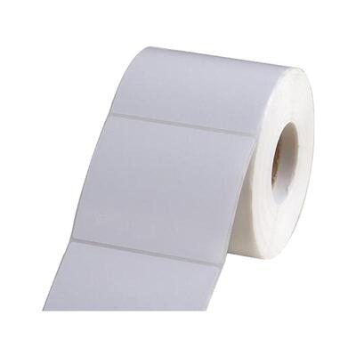 铜版不干胶纸90X90条码纸