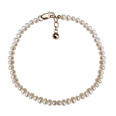 女14K包金原创定制淡水珍珠