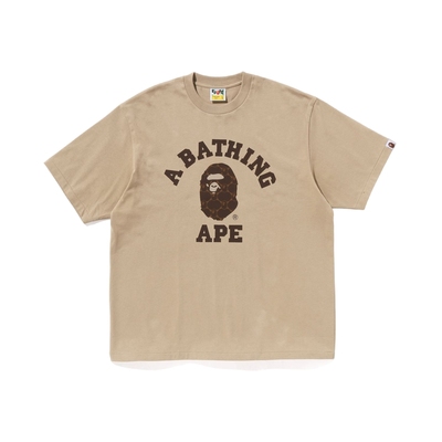 BAPE星标字母印花短袖T恤