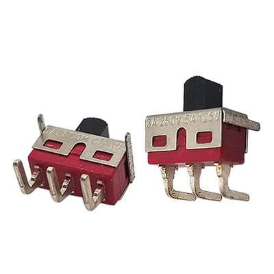 台湾正品SALECOM侧弯脚滑动开关