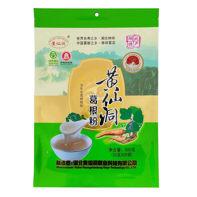 黄仙洞绿色食品葛根粉500g