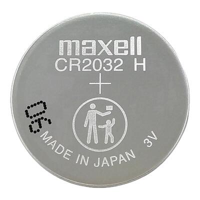 Maxell锂电池CR2032H遥控器电池