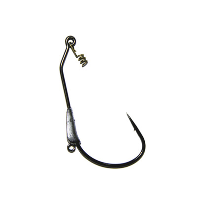ZAPPU日本带铅曲柄钩软虫软饵钩
