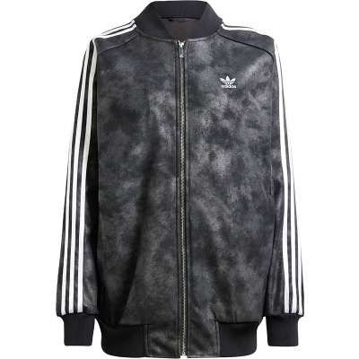Adidas/阿迪达斯正品三叶草女士时尚运动宽松夹克外套IY8054