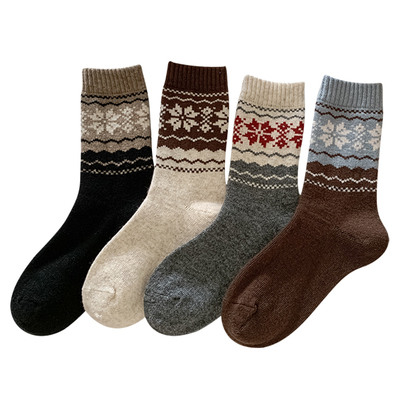 羊毛袜子女2025新款爆款冬季