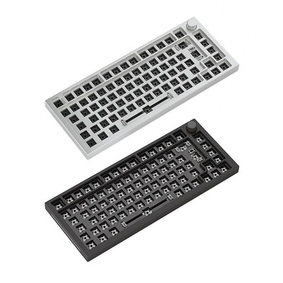套件热插拔机械75%配列旋钮键盘