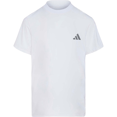 Adidas/阿迪达斯正品2026春季儿童圆领简约亲肤运动休闲T恤KG5982
