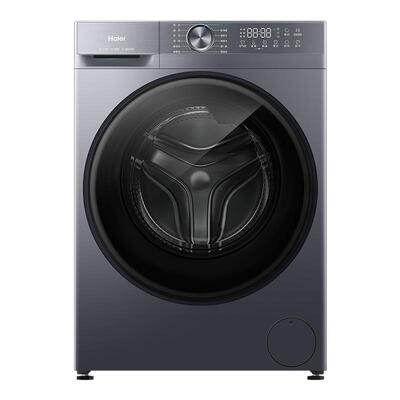 海尔滚筒洗衣机12公斤全自动家用大容量慕斯冲浪洗1.21洗净比52D1