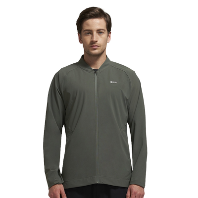 SANFO PLUS 50°灰轻量防晒弹力透气通勤休闲夹克 男 20002