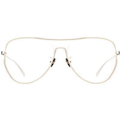 MYTH镂空双梁大框眼镜显瘦神器