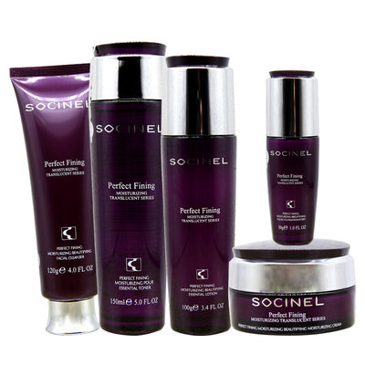 雪姿兰肌致细润靓颜洗水乳霜组合