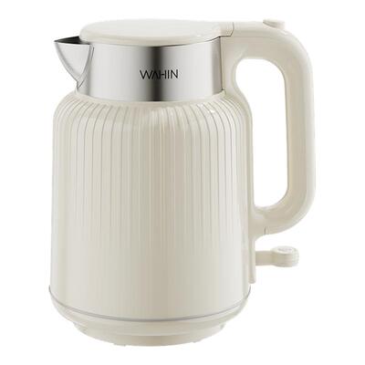 美的华凌电热水壶家用烧水壶新品复古1.7L大容量泡茶用官方正品