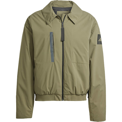 Adidas/阿迪达斯正品运动男士翻领休闲保暖复古棉服JD1123