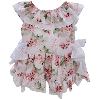 现货西班牙本土品牌婴童蝴蝶结