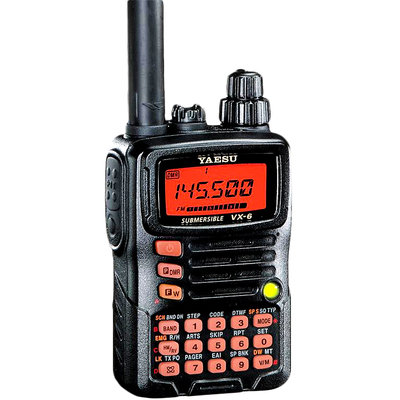 八重洲对讲机VX6R双频段防水手台