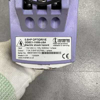 议价INVERTEK OPTIDRIVE 0.5变频器，OD适用