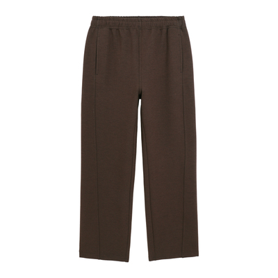 厚款磨毛醋酸羊毛混纺宽松堆堆裤