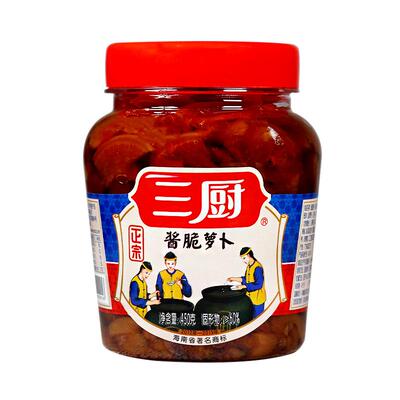 三厨瓶装开胃腌菜脆萝卜