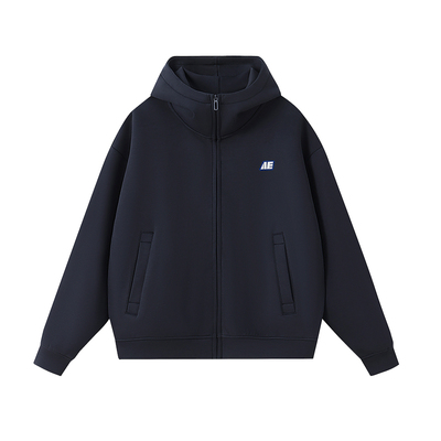 韩国ADER NANA美式连帽拉链卫衣男女宽松休闲百搭外套