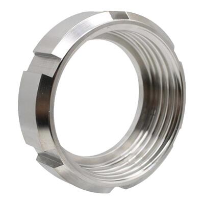 新宇304不锈钢SMS圆螺纹螺母活接