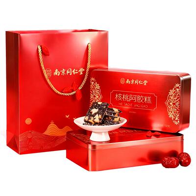 气血滋补品核桃阿胶糕礼盒200g*2