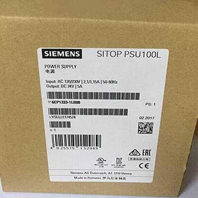 6EP13331LB00SITOPPSU100L24V5A调节型电源AC120230V