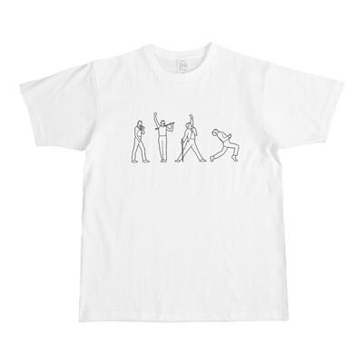 QUEEN皇后齐柏林飞艇复古T恤