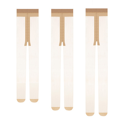 波点黑丝袜女春秋超薄款