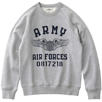 490g重磅咔叽印花插肩卫衣