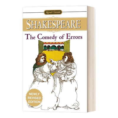 英文原版 The Comedy Errors 错误的喜剧 莎士比亚 Signet Classics 英文版 进口英语原版书籍