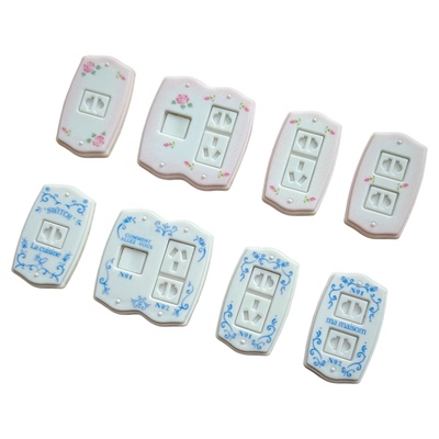 迷你微缩复古开关娃用模型