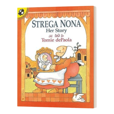 英文原版绘本 Strega Nona Her Story 巫婆奶奶的故事 绘本 英文版 进口英语原版书籍儿童图书